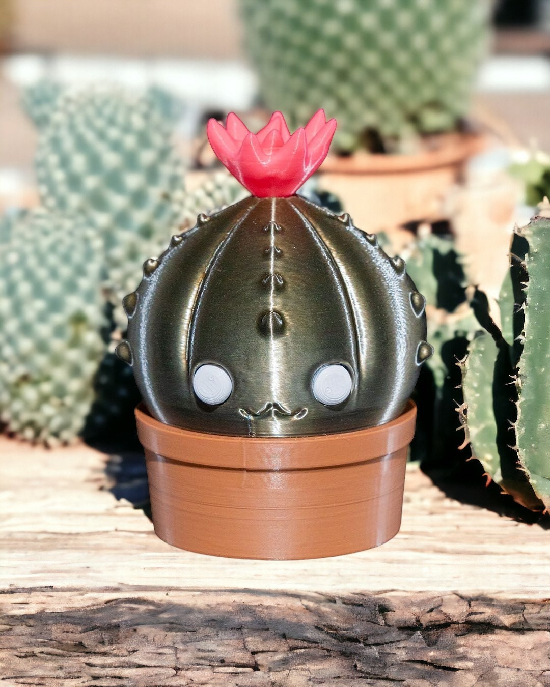 Charmingly Unique 3D Printed Cactus Herb & Spice Grinder Add a Prickly ...