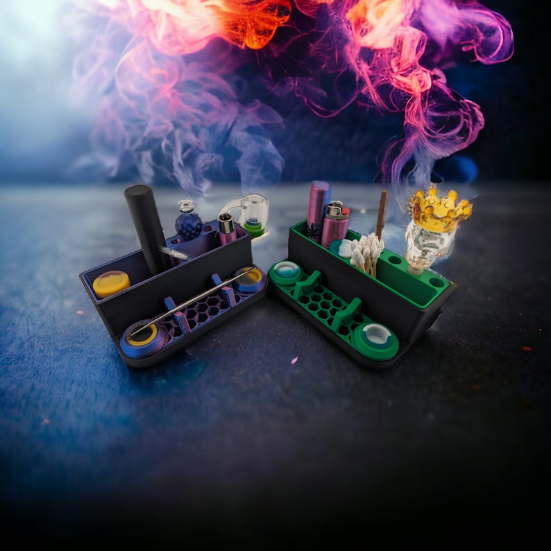 Dab Station Organizer Honeycomb Design 35 Colors Available EDC Smokers ...