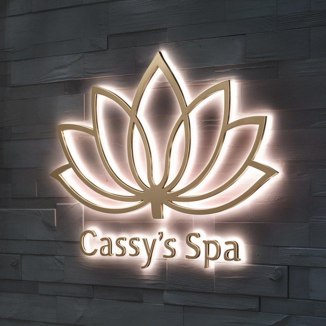 LED Light Box Backlit Custom Backlit Sign Metal Custom Sign Backlit ...