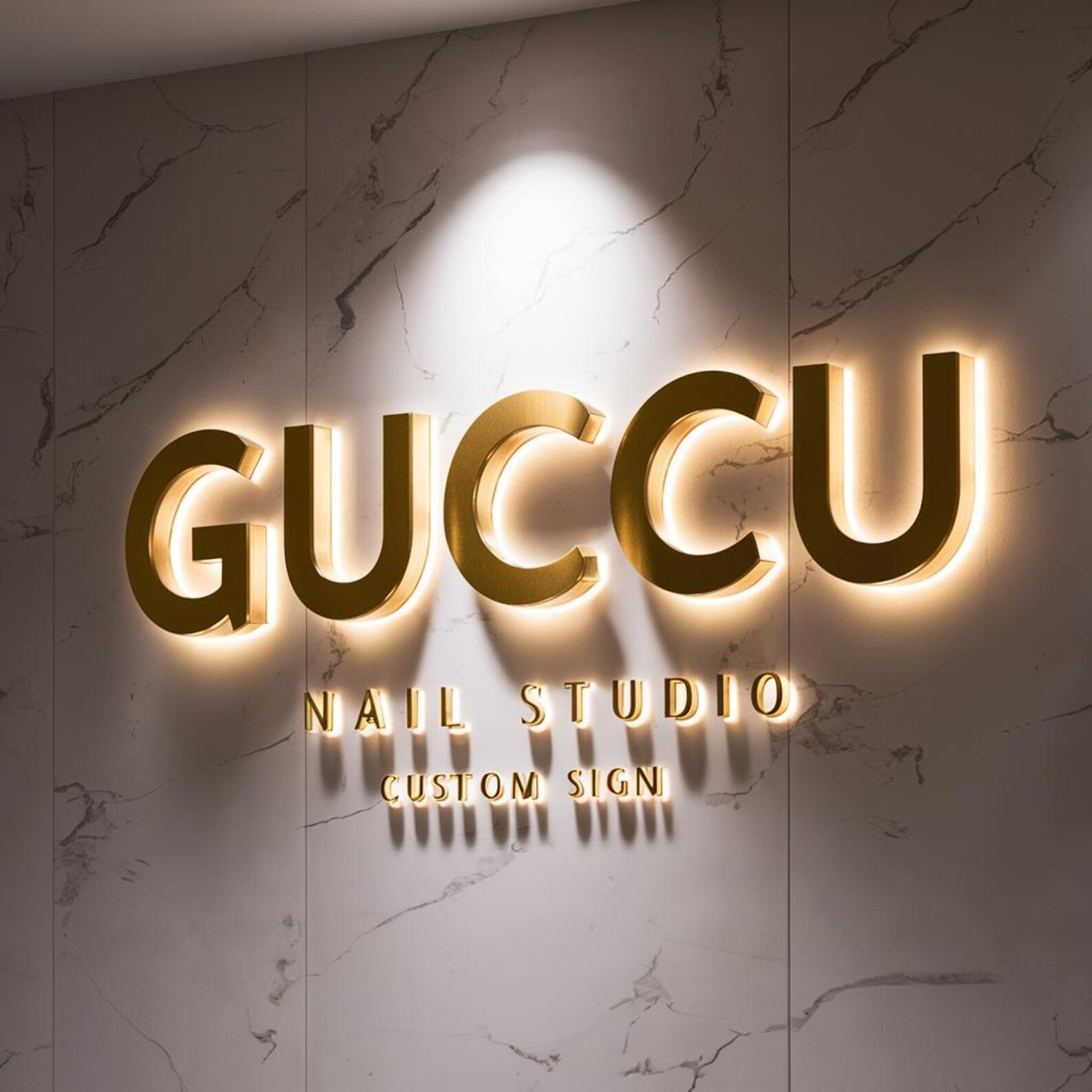 LED Light Box Backlit Custom Backlit Sign Metal Custom Sign Backlit ...