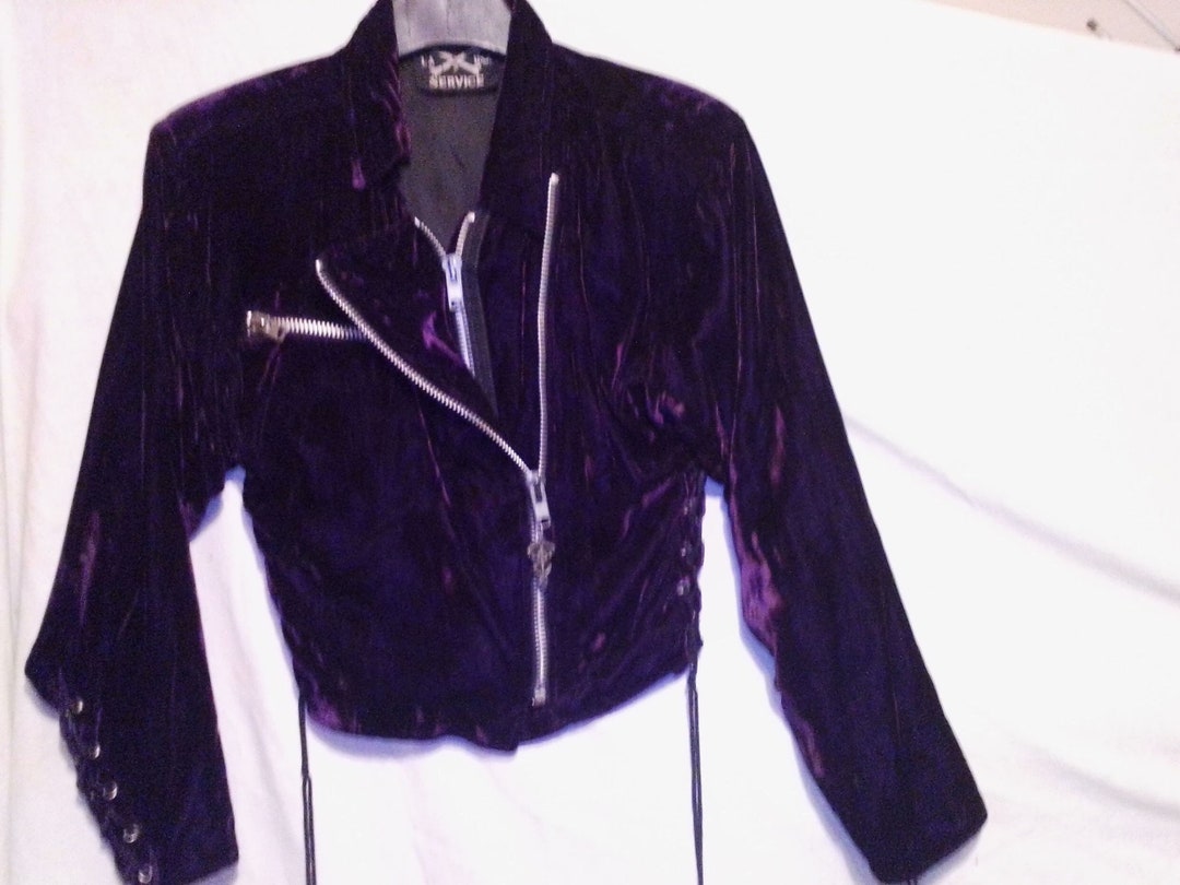 Vintage Lip Service Motorcycle Jacket - Etsy