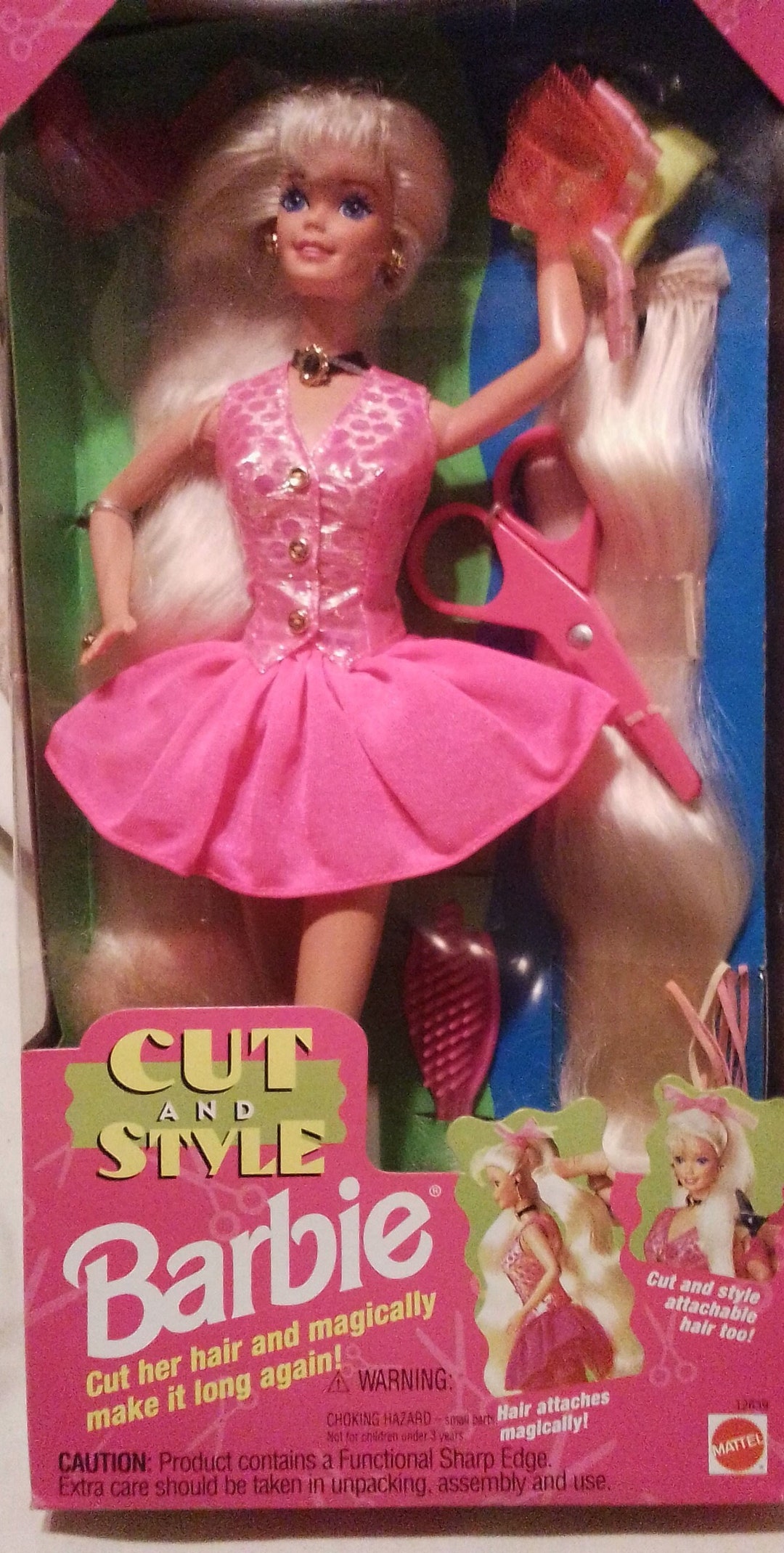 New, in Box, Vintage Barbie Doll Cut and Style Blonde From 1994 - Etsy