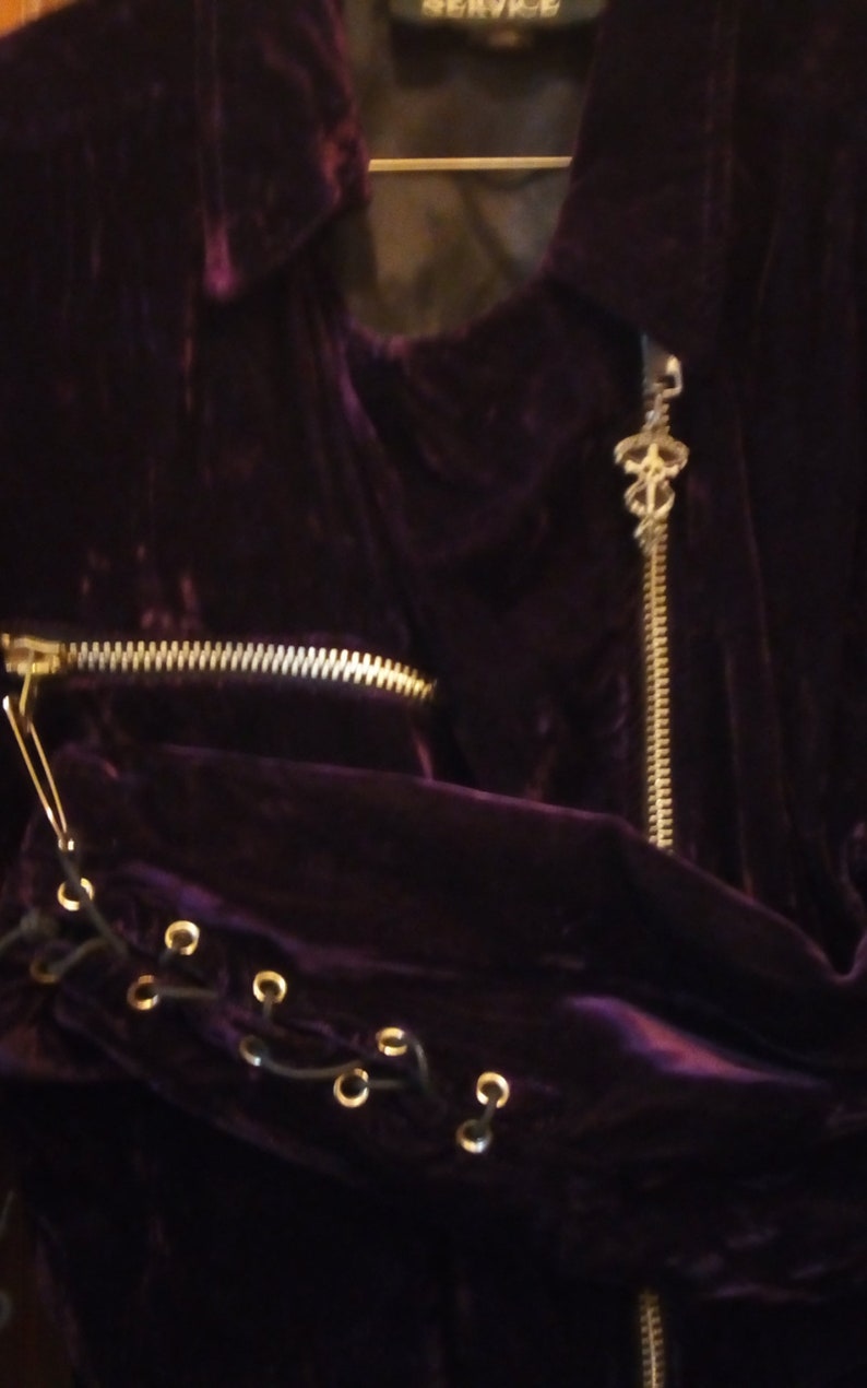 Vintage Lip Service Motorcycle Jacket - Etsy