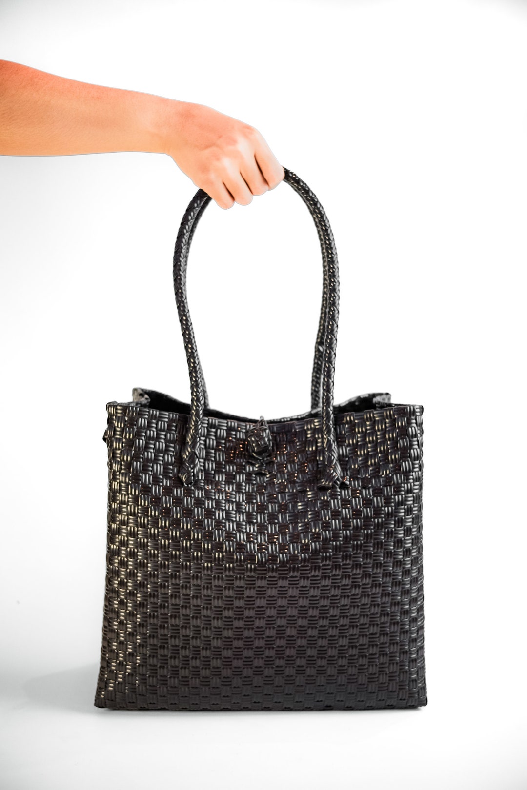 Handmade Womens Anyaman Handbag, Shoulder Bag, Tote Bag, Shopping Bag ...