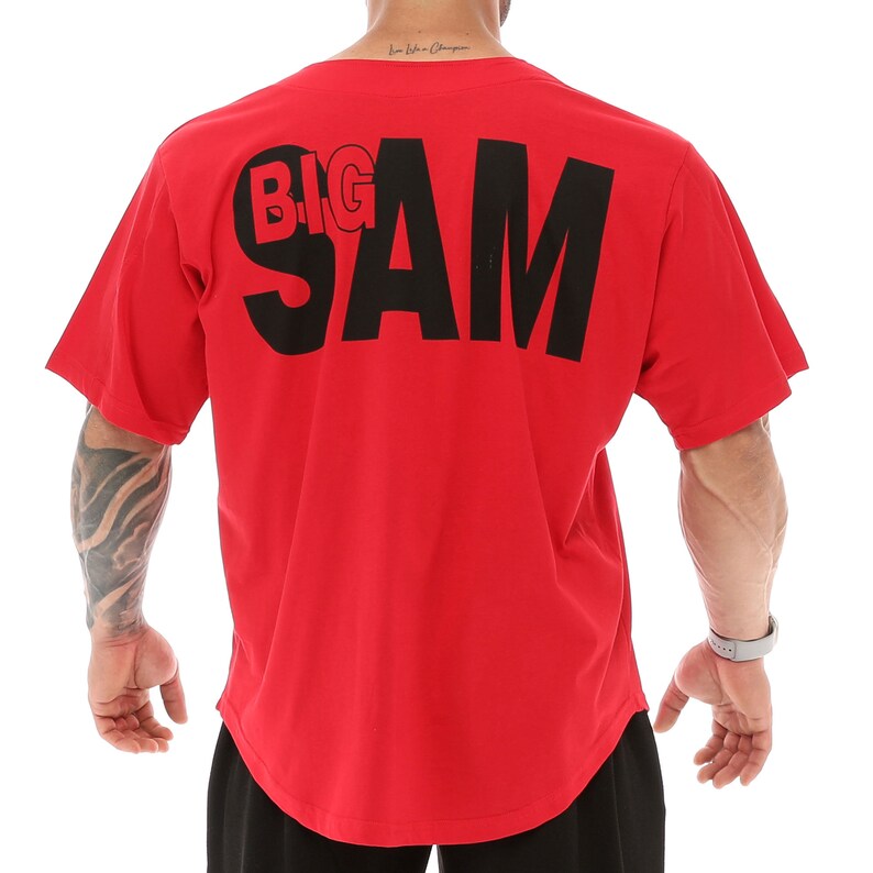 BIG SM Sportswear Musclewear Men's Training Sport Ragtop Rag Top T ...
