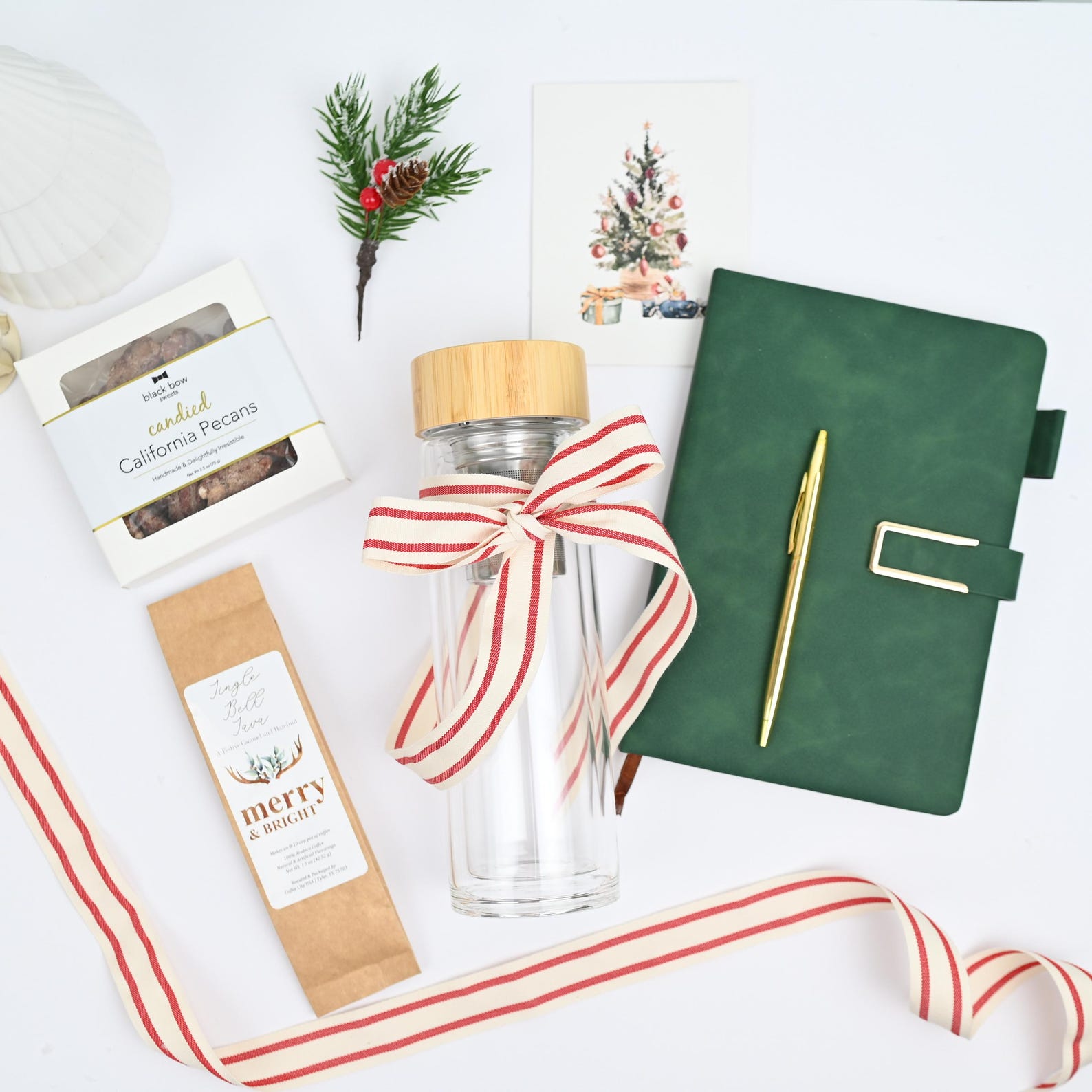 Cozy Christmas Gift Box, Holiday Care Package, Winter Gift Set for Her ...