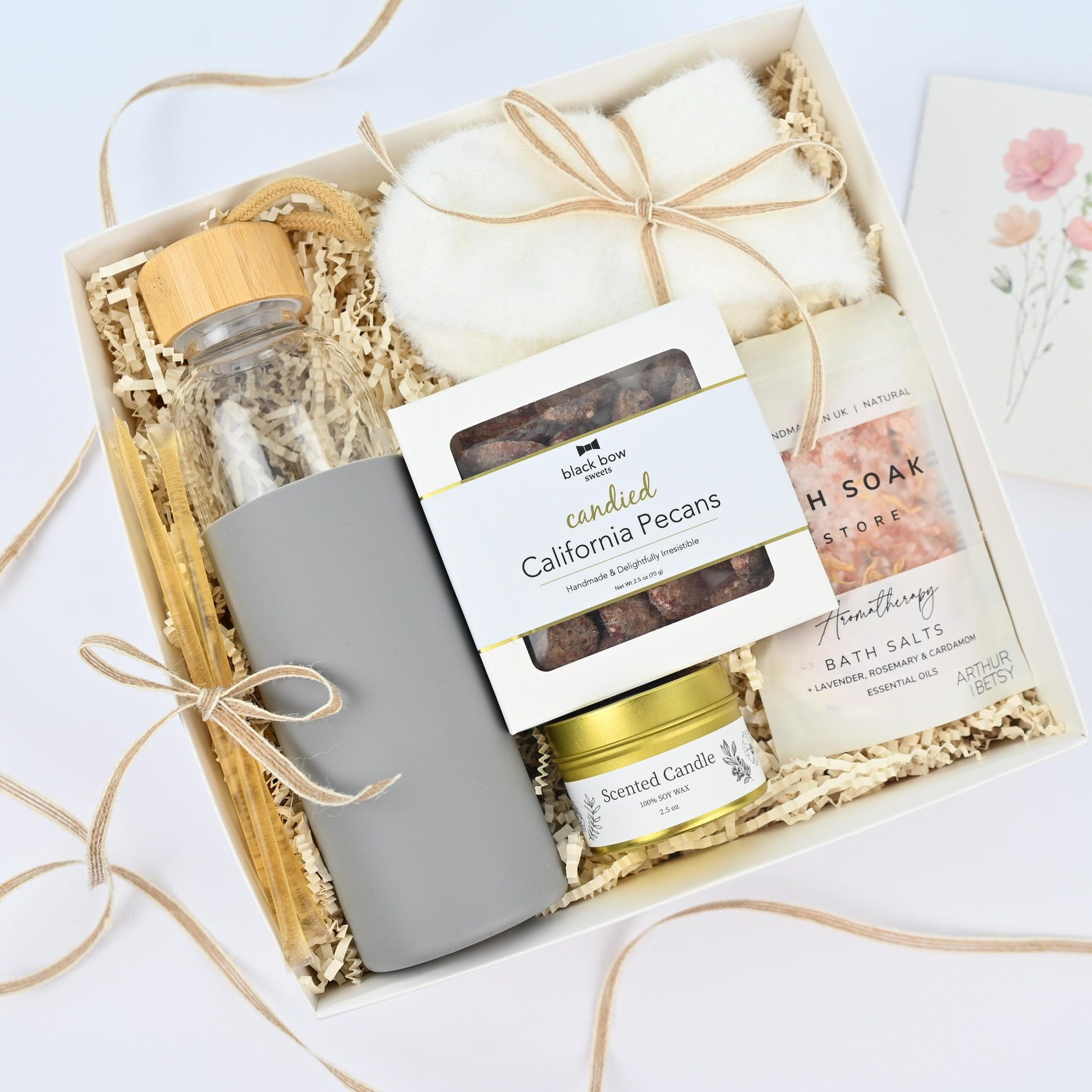Cozy Tea & Notes Gift Box | Autumn Care Package - Etsy