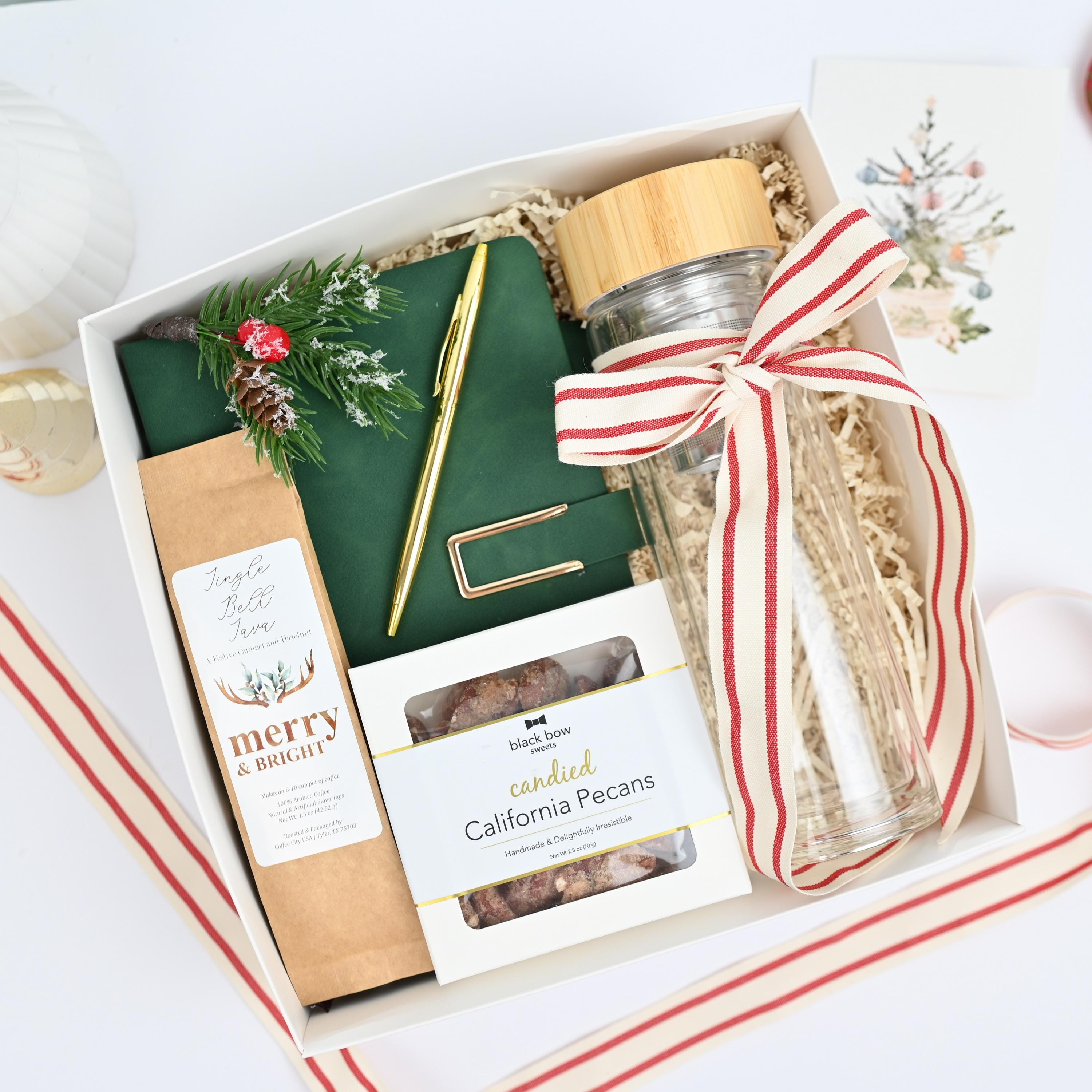 Cozy Christmas Gift Box, Holiday Care Package, Winter Gift Set for Her ...