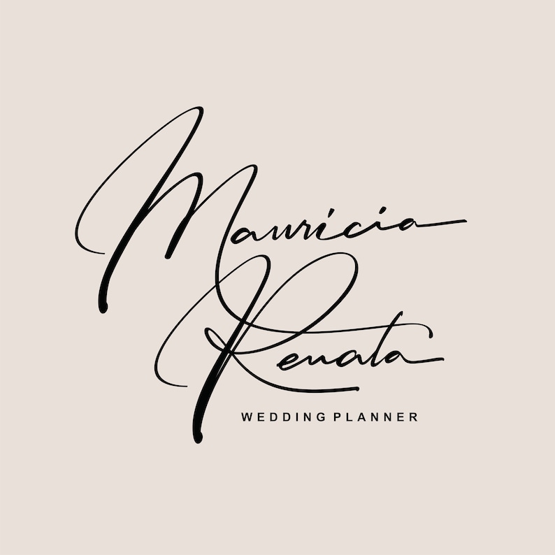 Signature Logo, Custom Logo Design, Minimalist, Watermark, Custom Logo ...