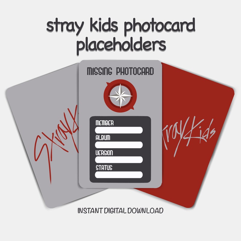 Stray kids print photocards - Etsy México