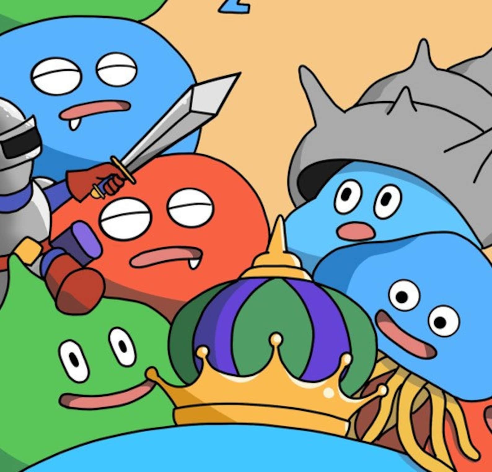 Slime Tower - Video Game Print, Fantasy Wall Art, Slime Poster, King ...