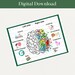 Nervous System Activity Book for Kids Brain Activity Book Learning ...