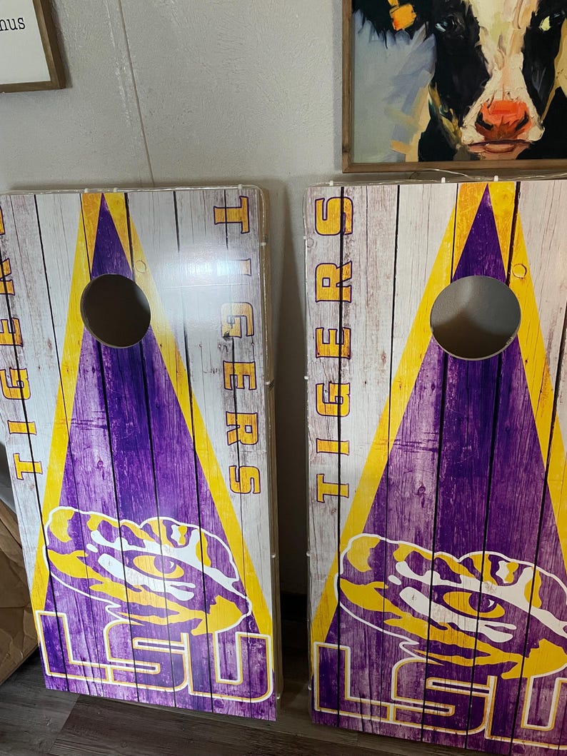 Custom Cornhole Sets - Etsy