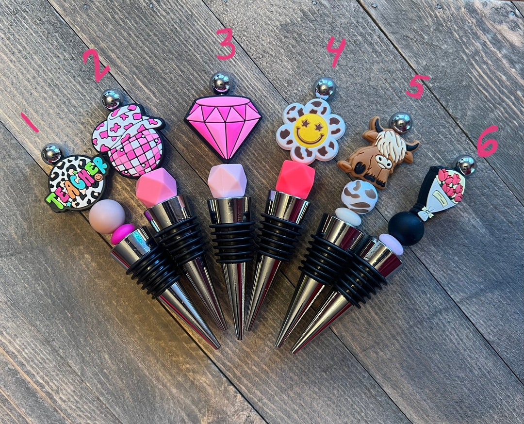 Focal Wine Stoppers, Wine Stoppers, Cute Wine Stoppers - Etsy