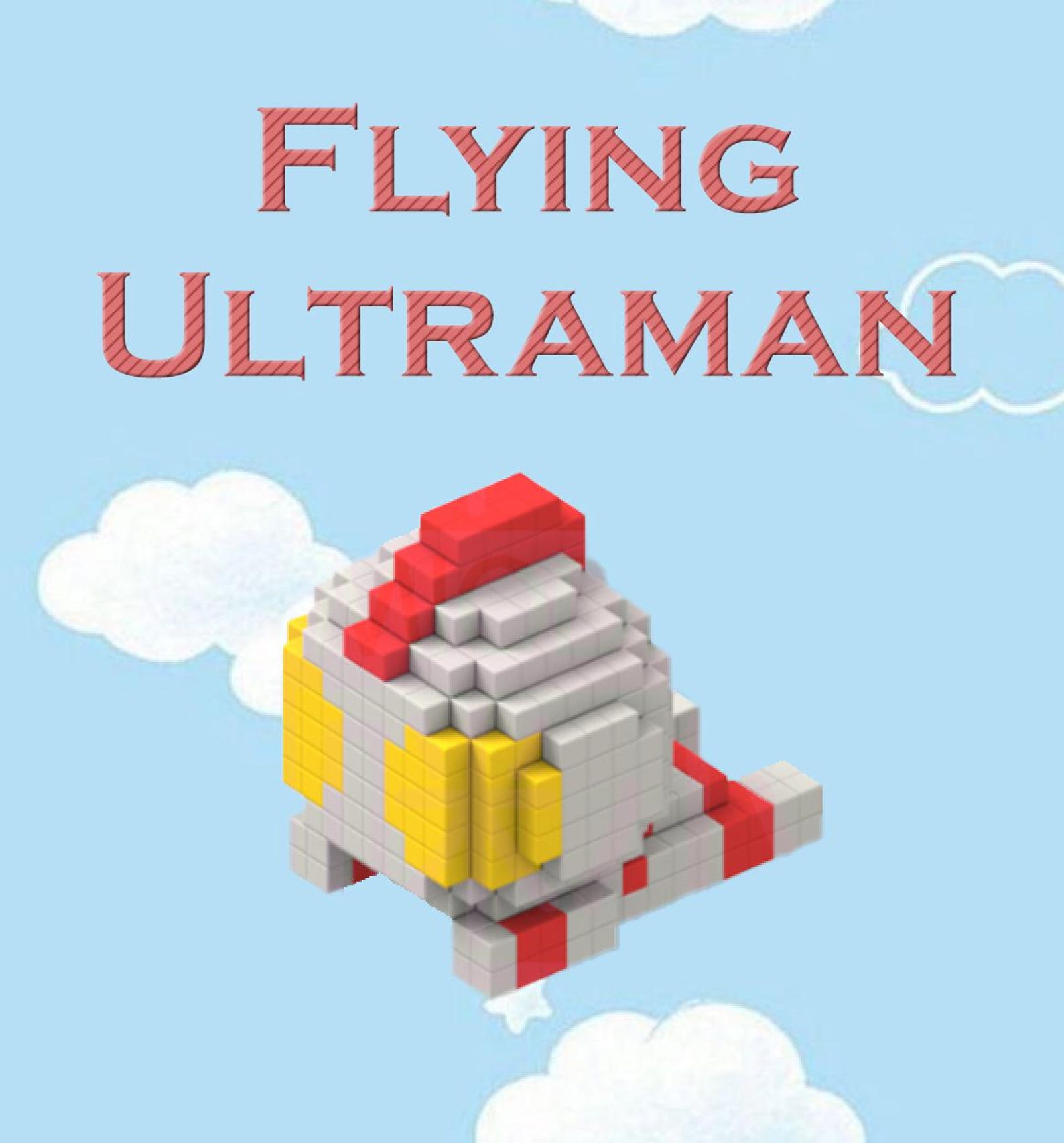 Instant Download - Kawaii Flying Ultraman 3D Perler Bead Pattern ...