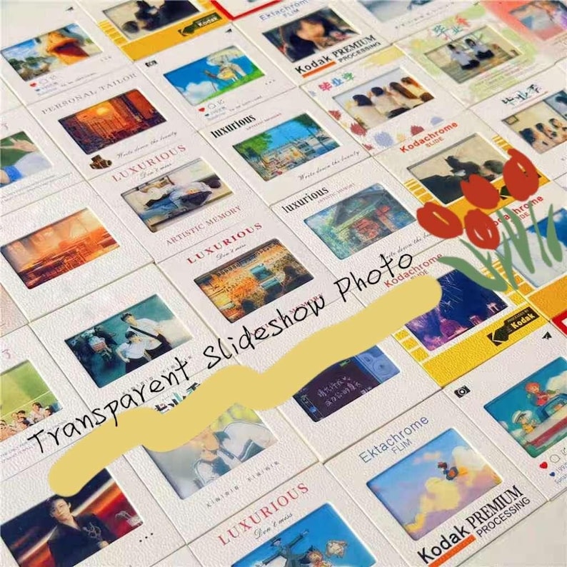 Ektachrome Kodak Frame Design – Custom Transparent Slideshow Photo in ...