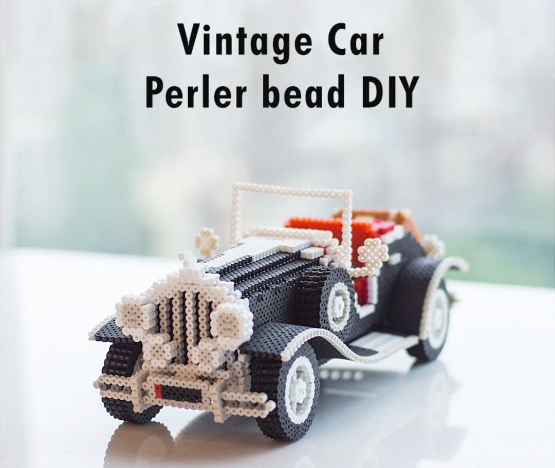 Instant Download - Vintage Car 3D Perler Bead Pattern Digital Tutorial ...