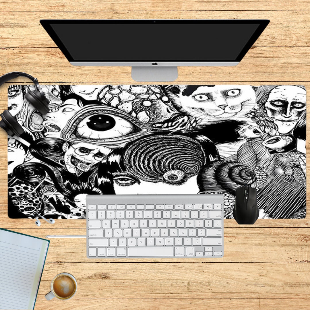 Xxl Junji Ito Tomie Mousepad Kawakami Anime Gamer Mouse Pad Computer ...
