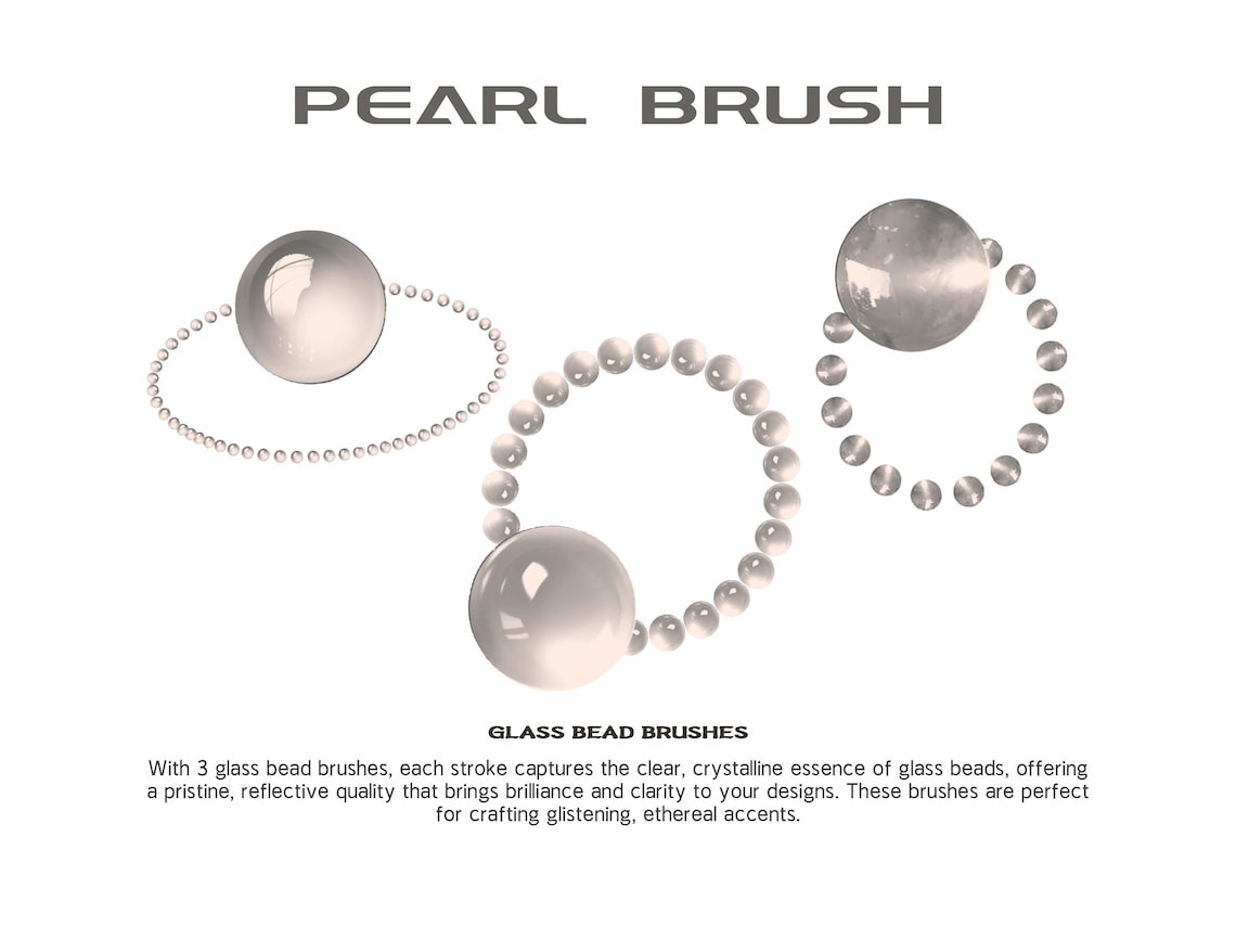 Pearl Brush Set,gemstone Brush,diamond Brush,procreate Brushes,ipad ...