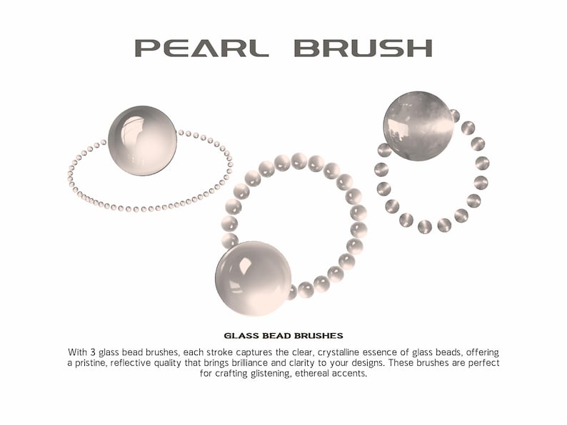 Pearl Brush Set,gemstone Brush,diamond Brush,procreate Brushes,ipad ...