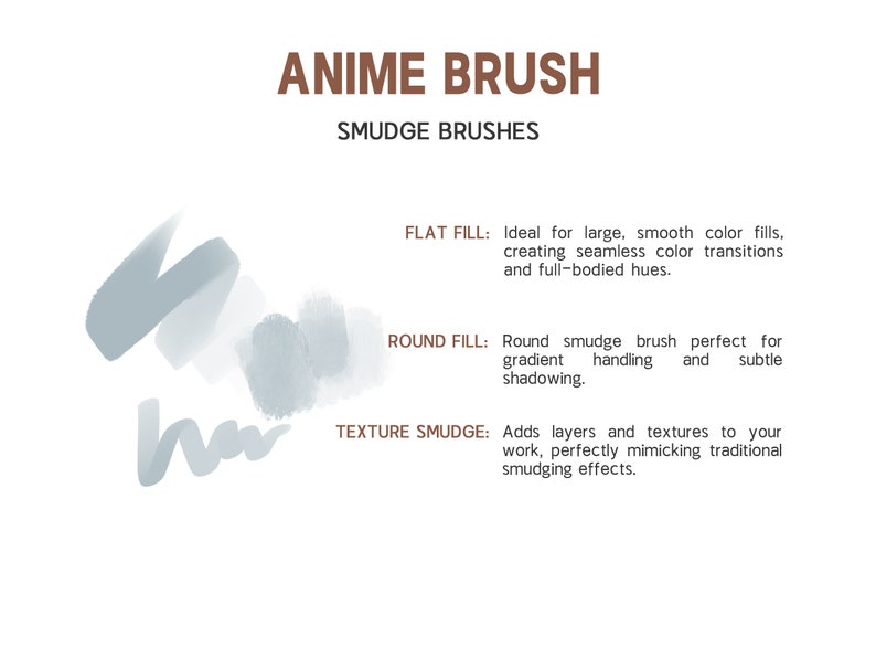 Anime Brush Set,procreate Character Brushes,character Sketch,coloring ...