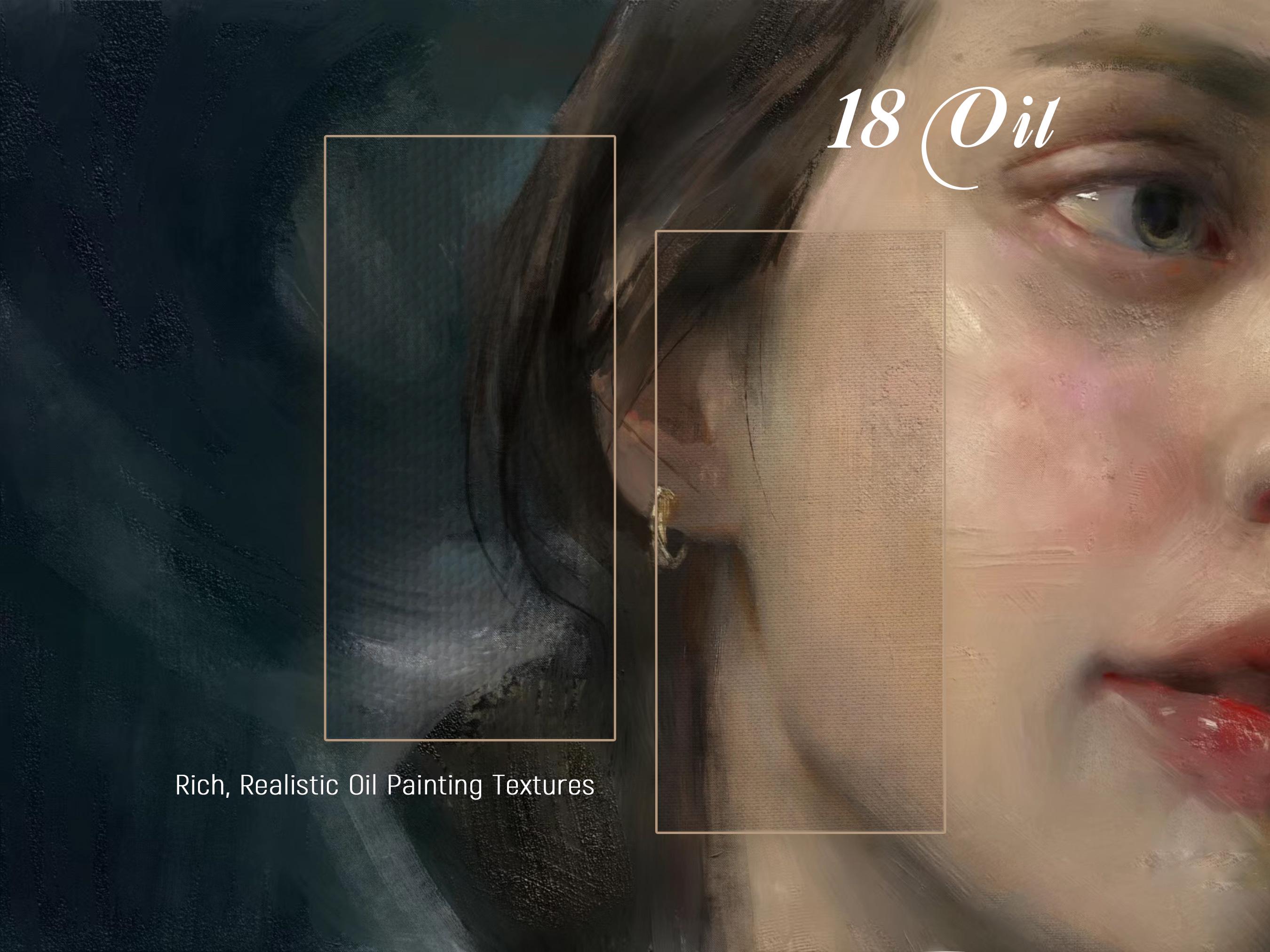 18 Oil Painting Digital Papers,digital Background, Oil Paper Textures ...