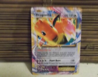 M Mecha Dragonite Ex Custom Card - Etsy