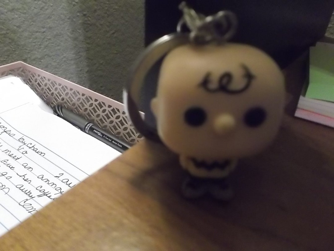 Charlie Brown Keychain - Etsy