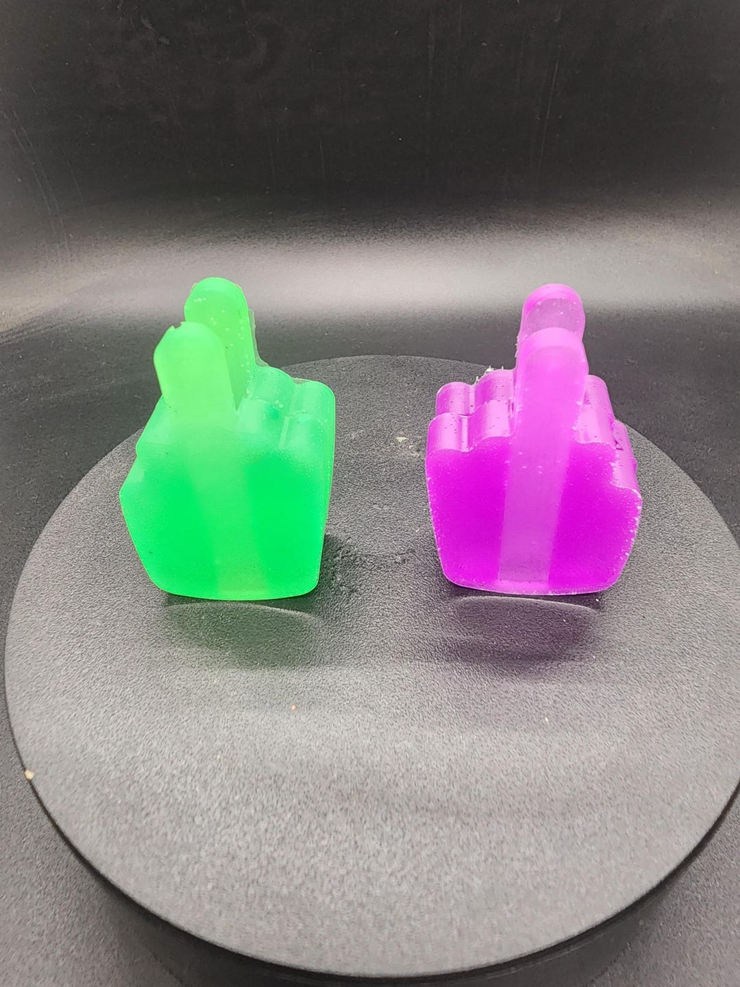 Glowing Middle Finger Straw Topper - Etsy