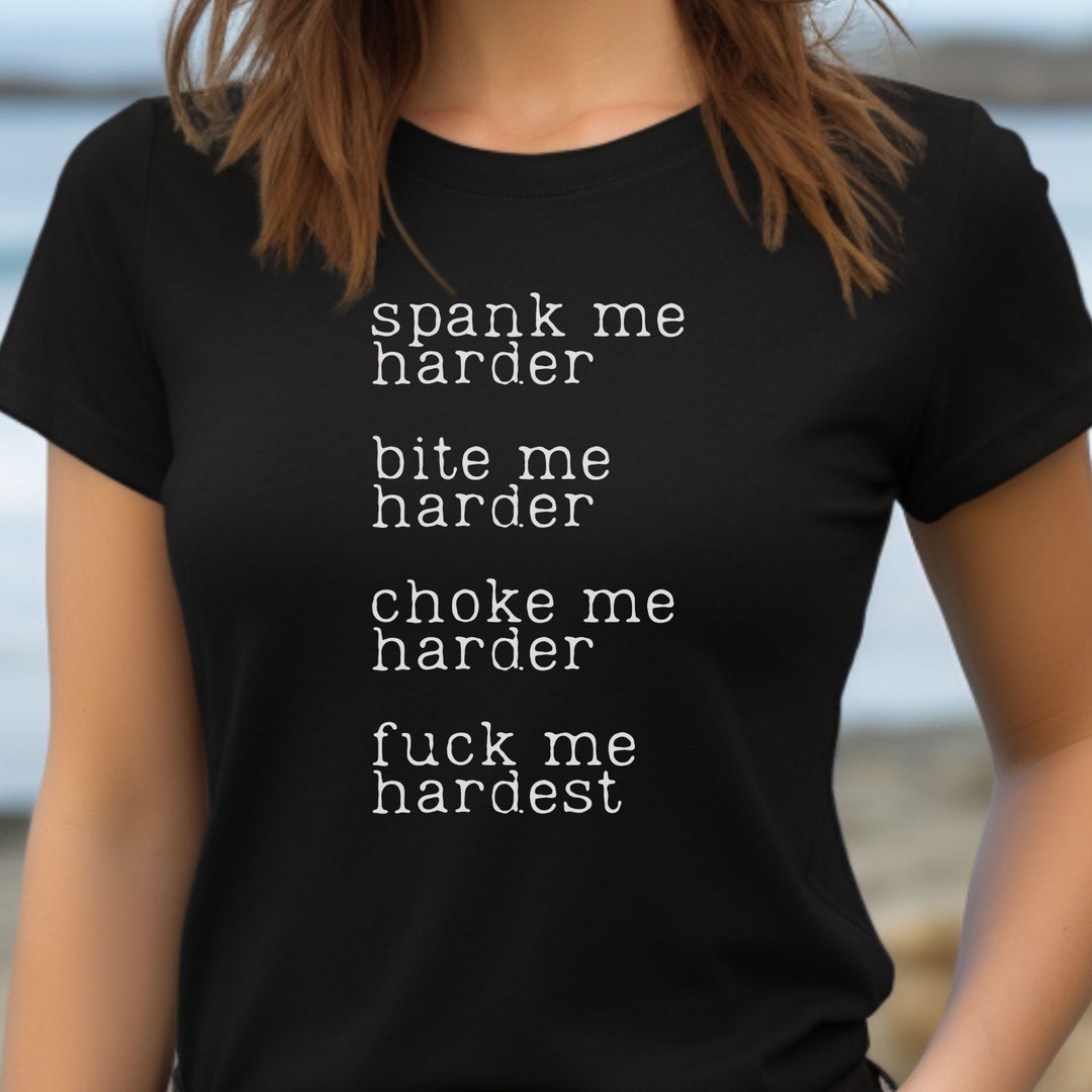 Bdsm Shirt Spanking Tshirt Submissive T Womens Naughty Shirts