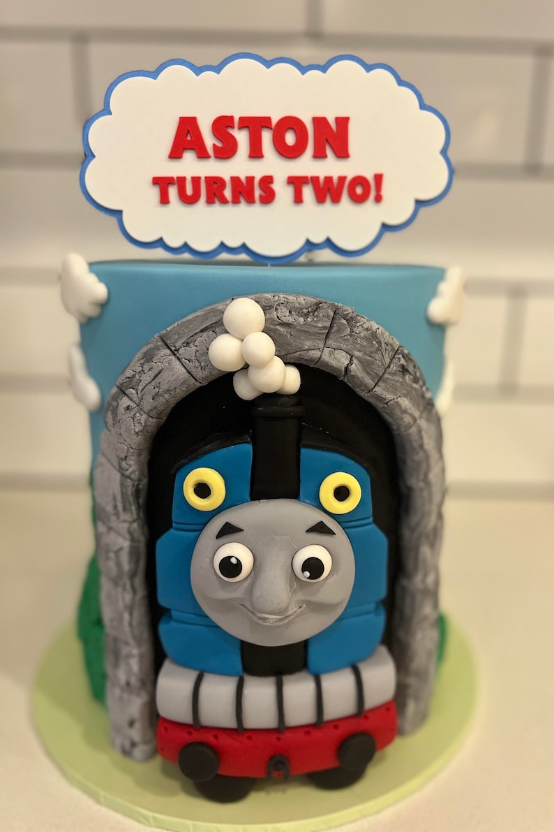 Custom Thomas the Tank Engine Cake Topper, 3D Printed - Etsy
