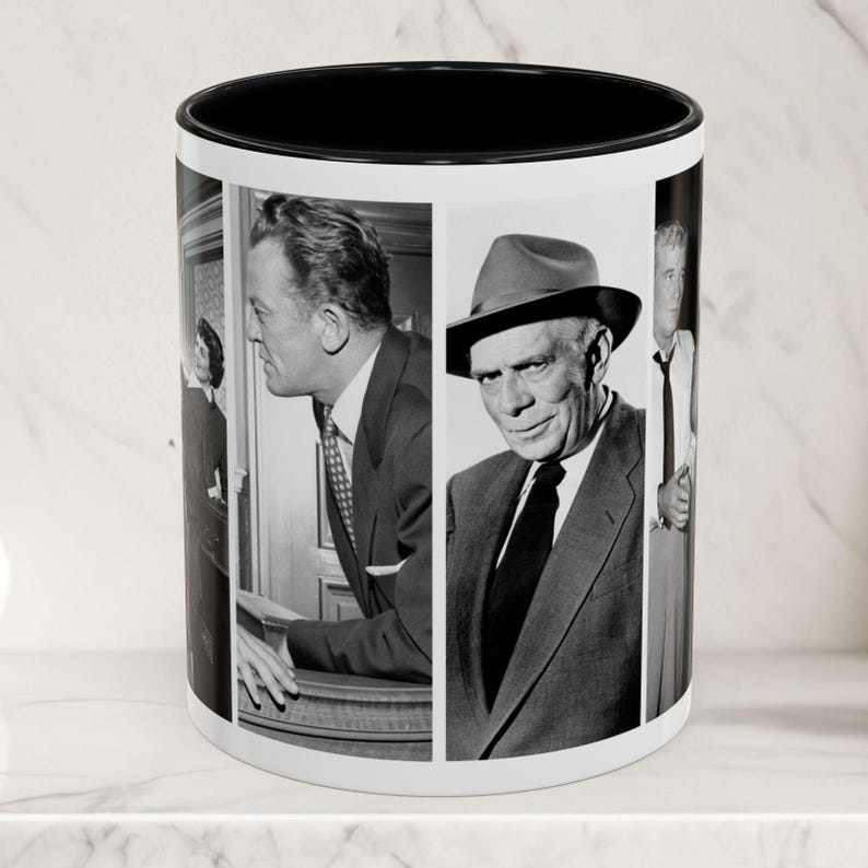 Perry Mason Show, Raymond Burr, Barbara Hale, Retro TV Shows, Ceramic ...
