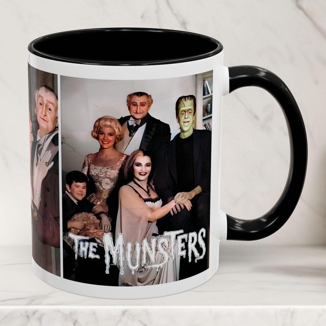 The Munsters TV Show Horror Sit-com Comedy Mug 11 Oz., Classic Sitcom ...
