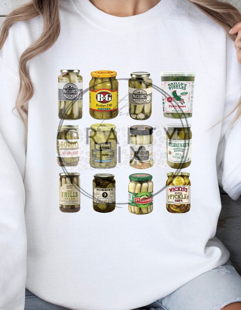 Vintage Pickle Sweatshirt, Pickle Jar Sweatshirt, Pickle Lover - Etsy