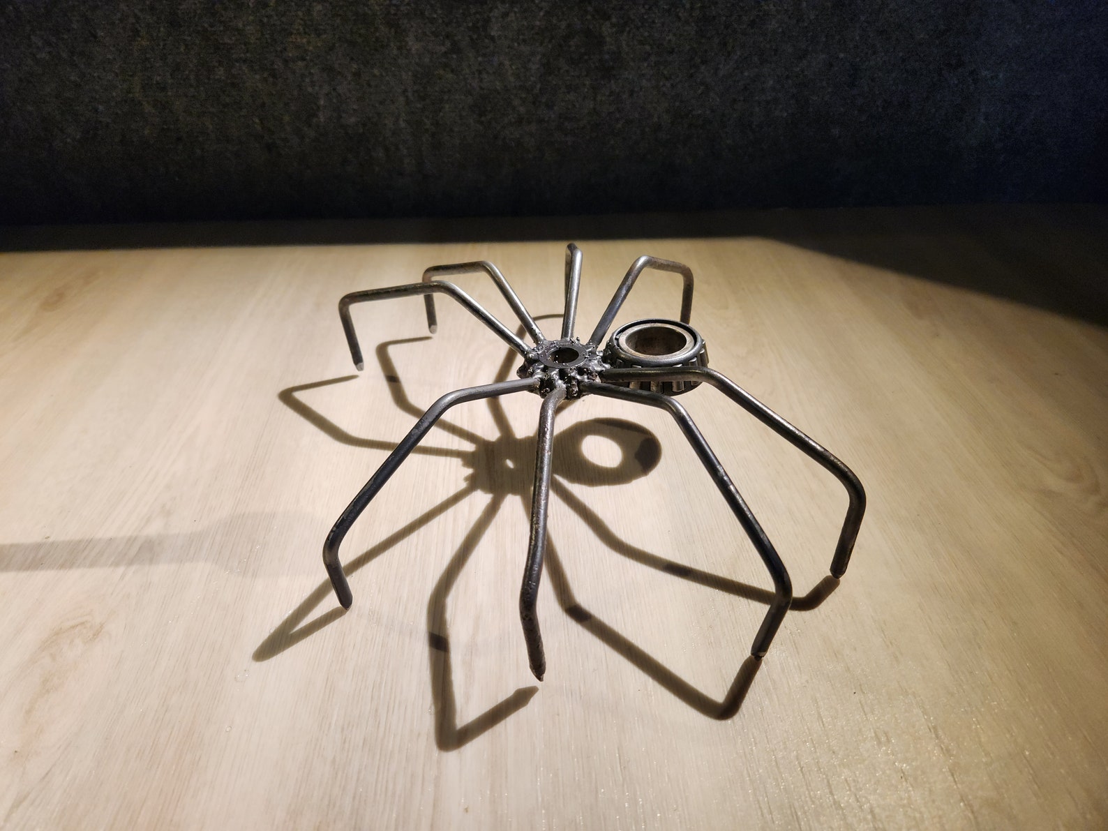 Scrap Metal Spider Sculpture - Etsy