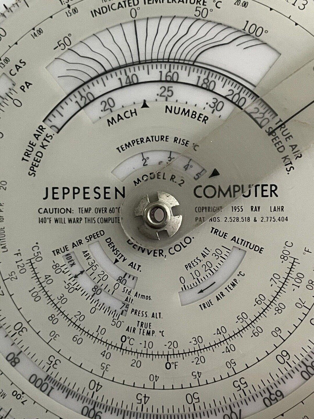 Vintage Jeppesen Flight Computer Technical Tool CR-2 1955 Ray Lahr - Etsy
