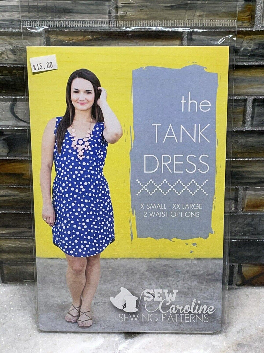 Sew Caroline Tank Dress Sewing Pattern Size XS-XXL SC02 New - Etsy