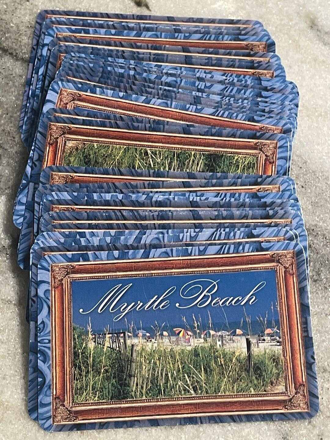 Vintage Myrtle Beach Playing Cards With Plastic Case Circa 1980s - Etsy