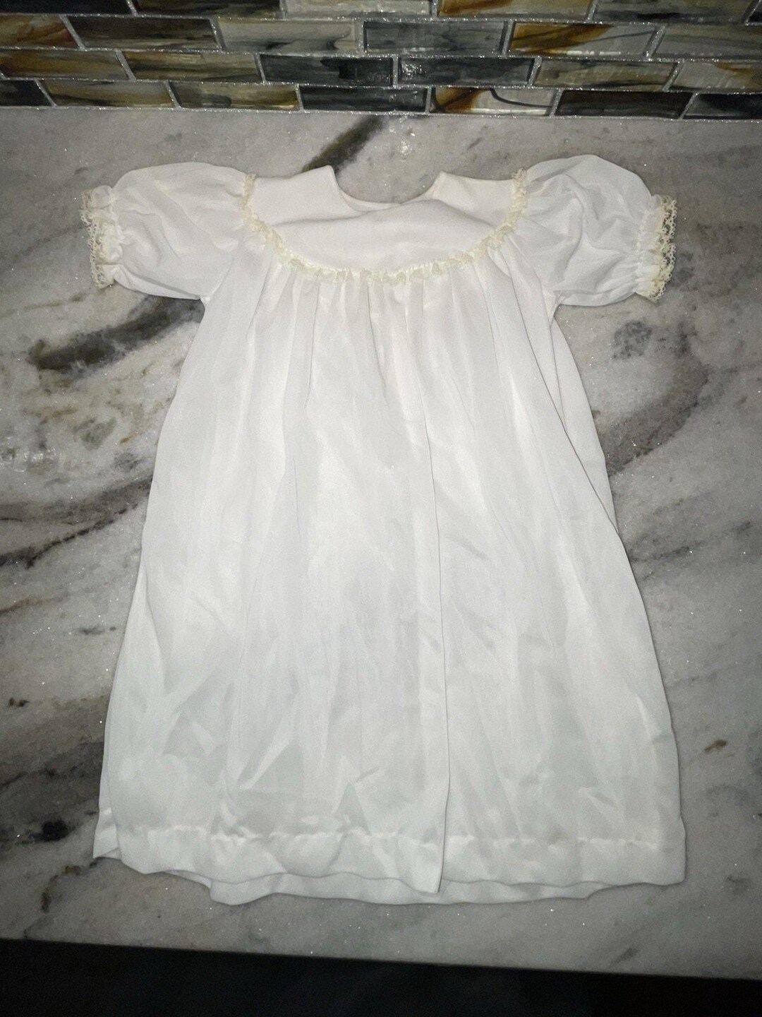Vintage Original Nappies Dress Infant Girls Solid White Lace Dress - Etsy