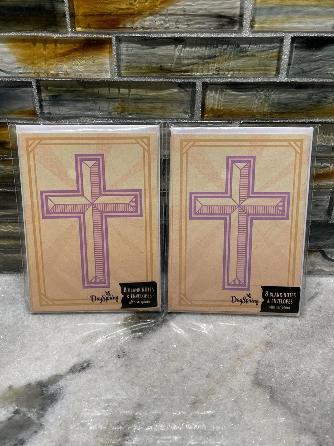 Two Packs Dayspring Christian Religious Scripture Blank Notecards ...