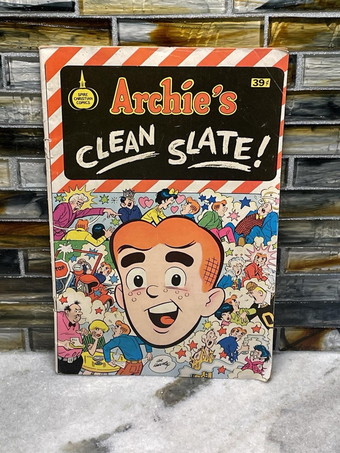 1973 Archies Clean Slate Comic Book Comics Al Hartley Christian Spire ...