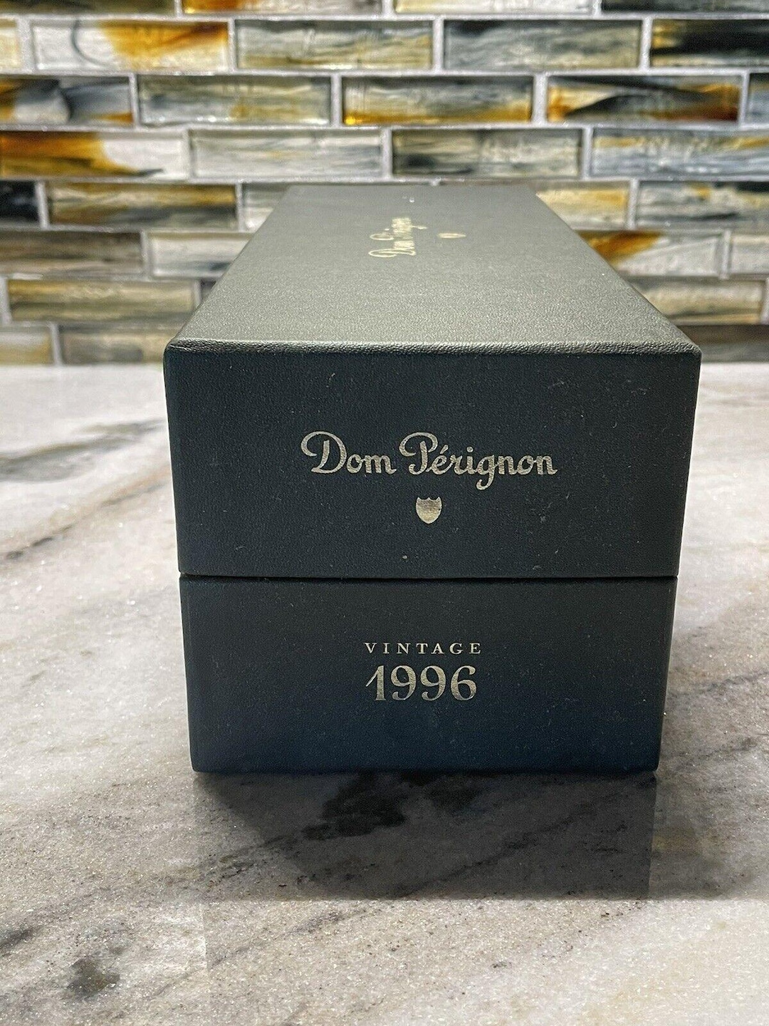 Dom Perignon Moet Champagne Empty Display Box Vintage 1996 With Booklet ...