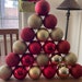 Homemade Christmas Balls Tree - Holiday Decor - Etsy