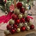 Homemade Christmas Balls Tree - Holiday Decor - Etsy