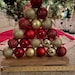 Homemade Christmas Balls Tree - Holiday Decor - Etsy