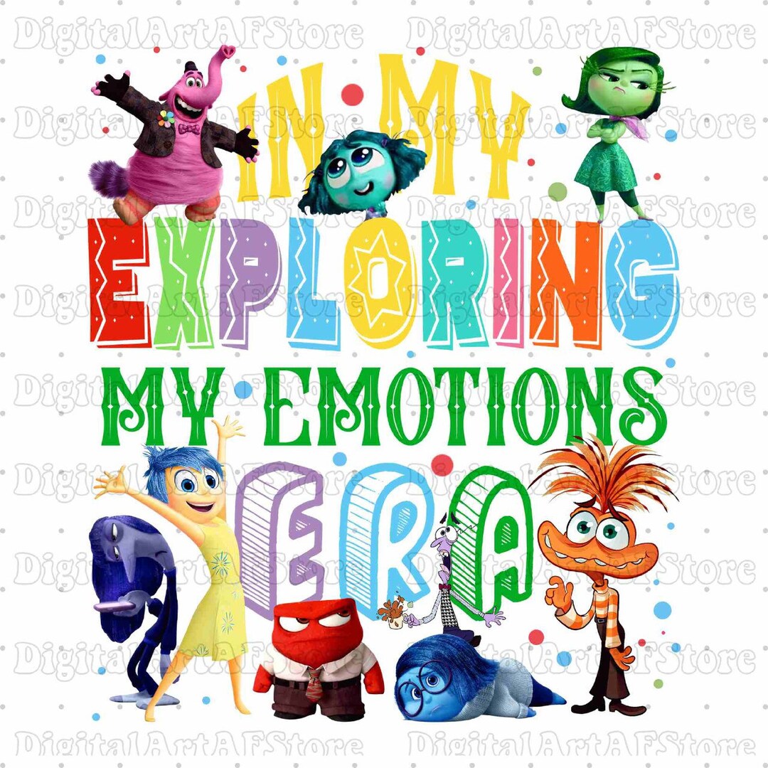 Inside Out in My Exploring My Emotions Era PNG, Inside Out Png, Inside ...