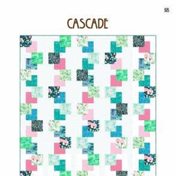 Cascade Quilt Pattern - Etsy