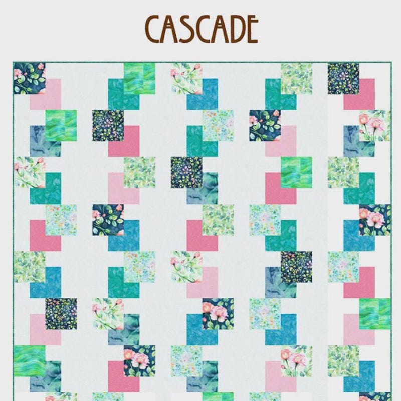 Cascade Quilt Pattern - Etsy