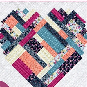Love is Quilt Pattern by Heidi Pridemore for the Whimsical Workshop 48 ...