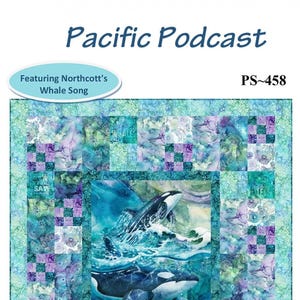 Pacific Podcast Quilt Pattern From Patch Works Studio by Greig, Daphne - Etsy